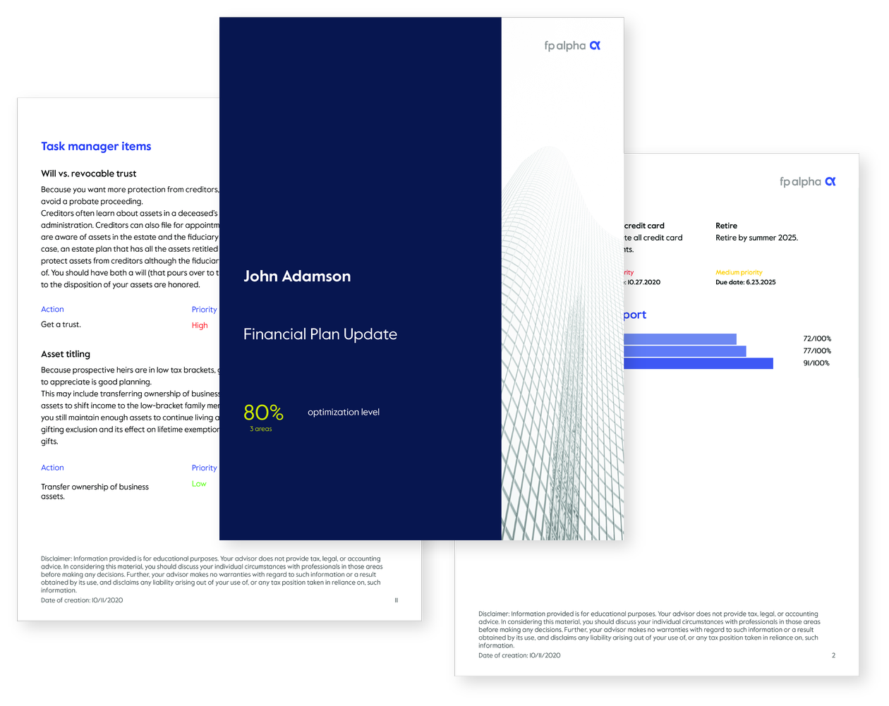 A Truly Comprehensive Advanced Planning Platform - FP Alpha