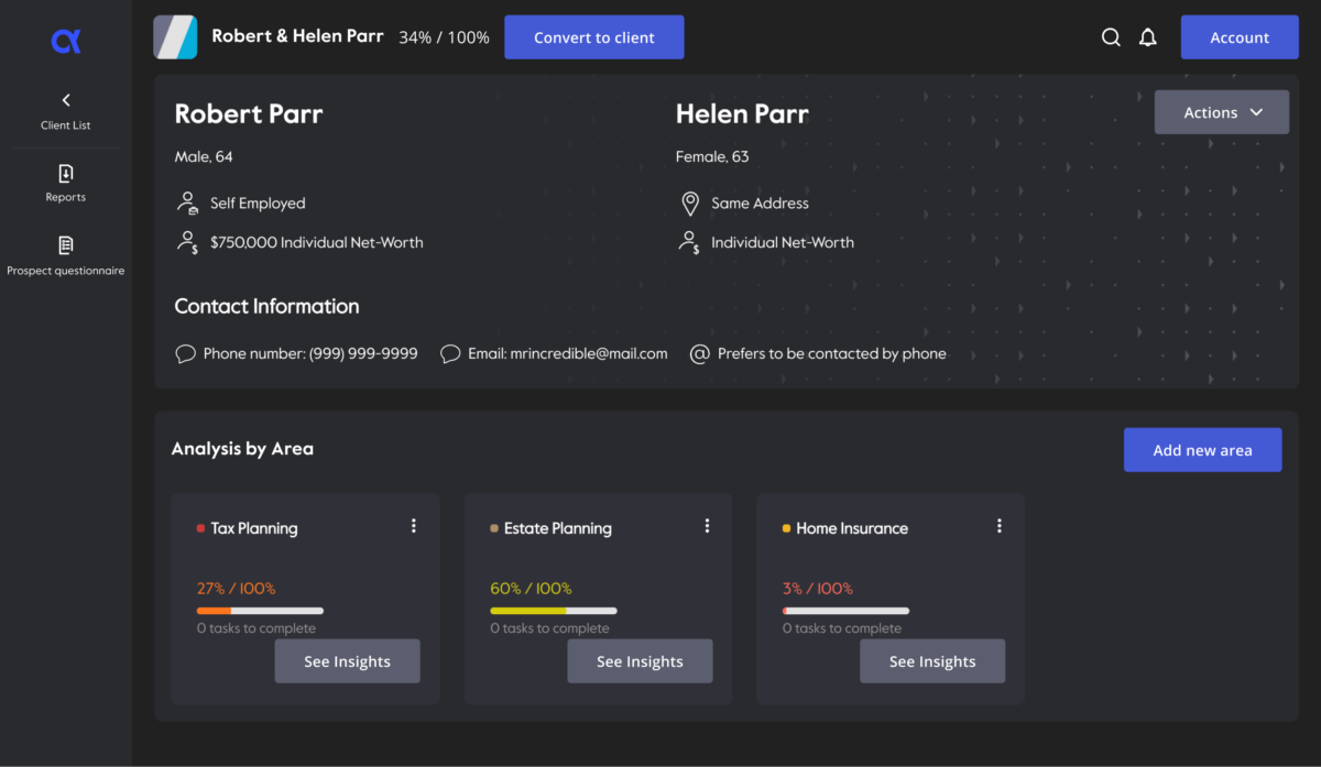 A Truly Comprehensive Advanced Planning Platform - FP Alpha