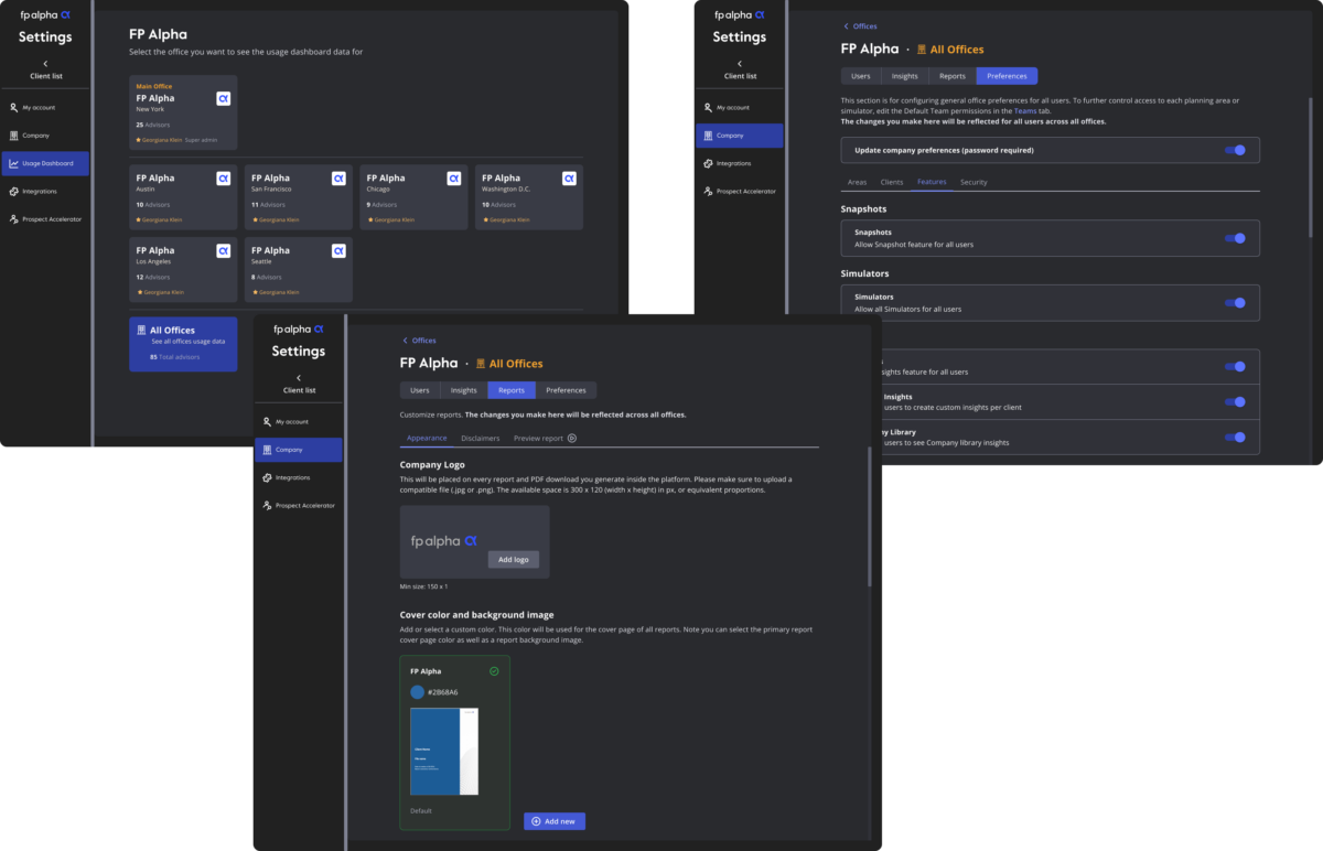A Truly Comprehensive Advanced Planning Platform - FP Alpha